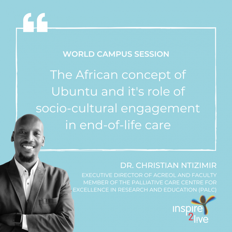Christian Ntizimira on The African concept of Ubuntu and it's role of ...