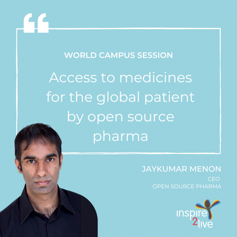 Jaykumar Menon on Access to medicines for the global patient by open ...
