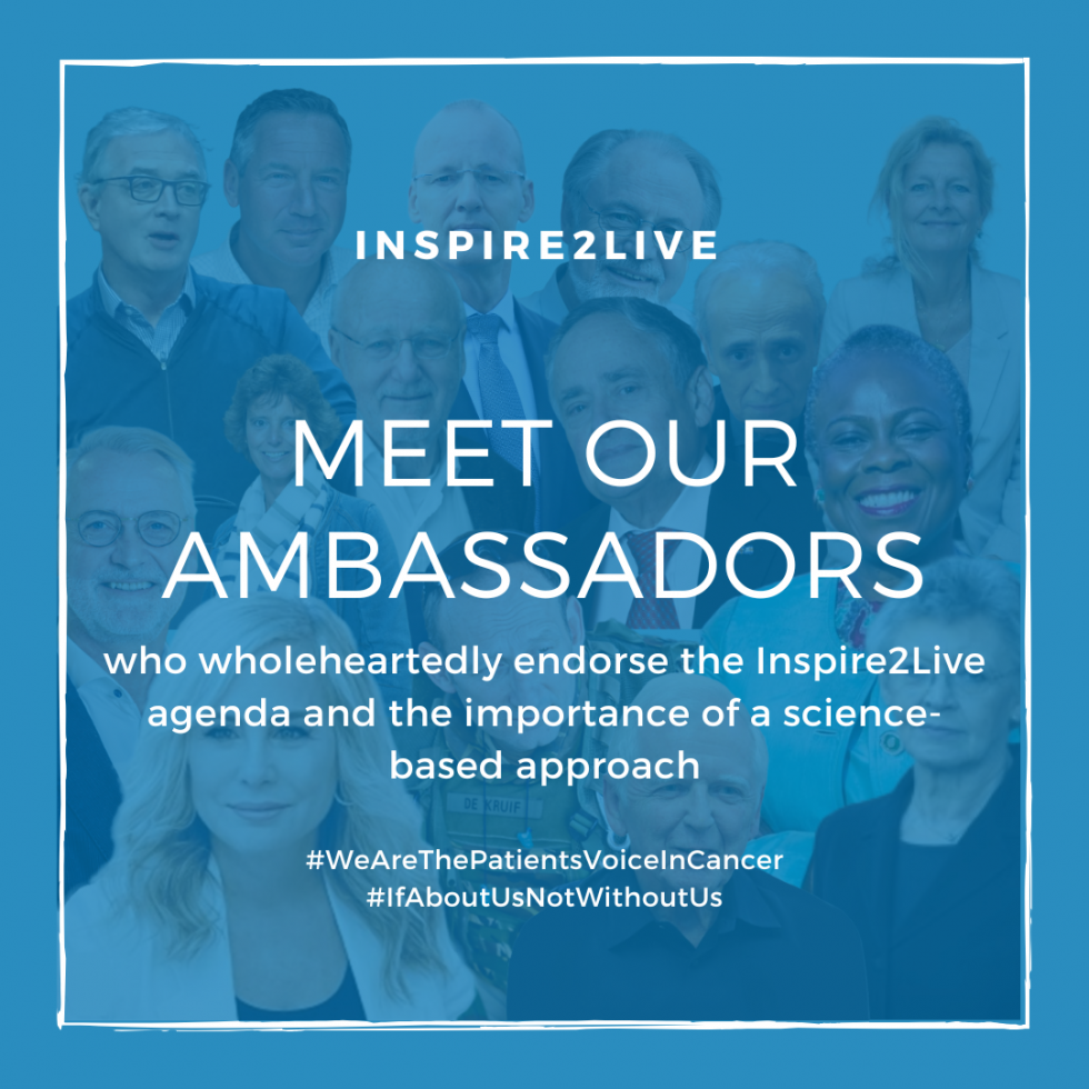 Meet our ambassadors - Inspire2Live